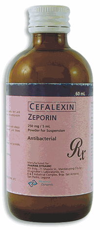 ZEPORIN Cefalexin 250mg / 5mL Powder for Suspension 60mL price in the ...